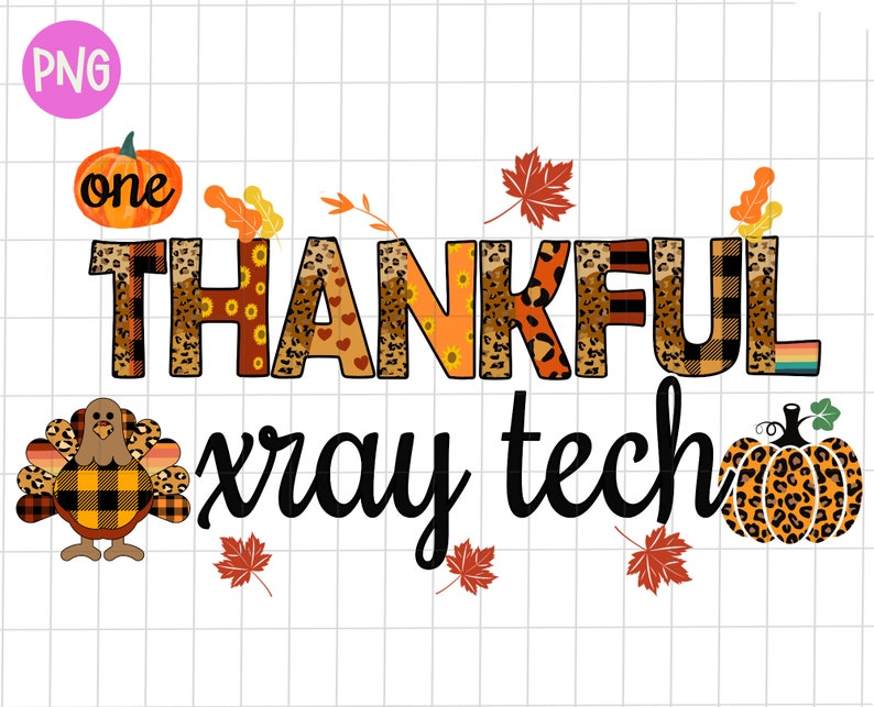 X-ray Tech One Thankful Leopard PNG, Thanksgiving X-ray Tech Turkey ...