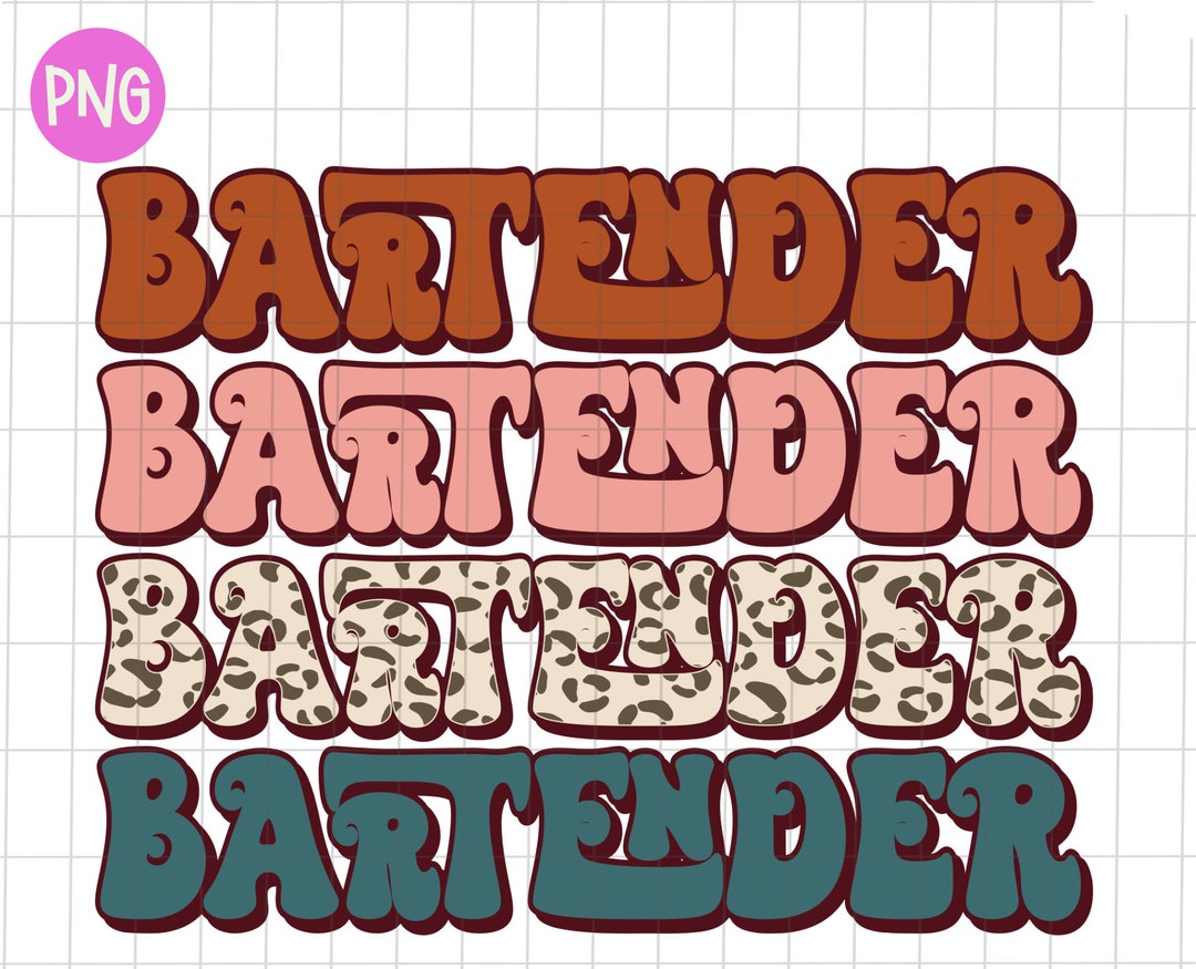 Bartender Sublimation Png, Bar Drinking Png, Bartender Shirt, Bartender ...