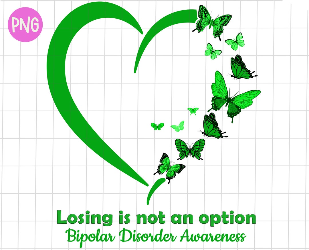 Bipolar Disorder Losing is Not an Option Png, Bipolar Disorder ...