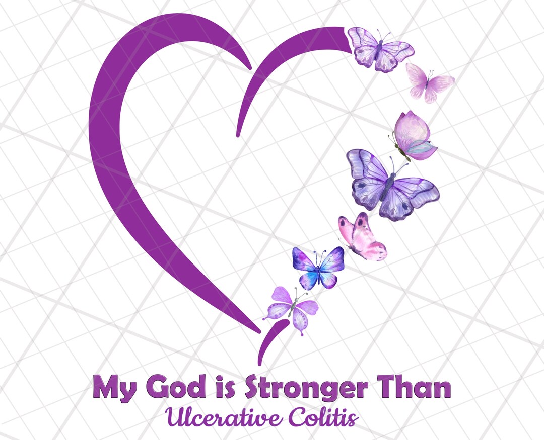 Ulcerative Colitis Awareness Png Ulcerative Colitis Awareness - Etsy