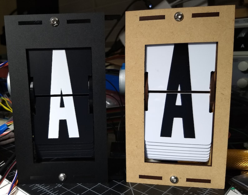 Blank Split-flap Display Flaps - Etsy