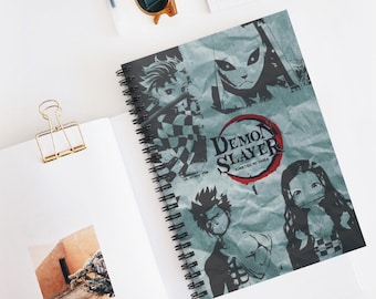 Demon Slayer Notebook | Etsy
