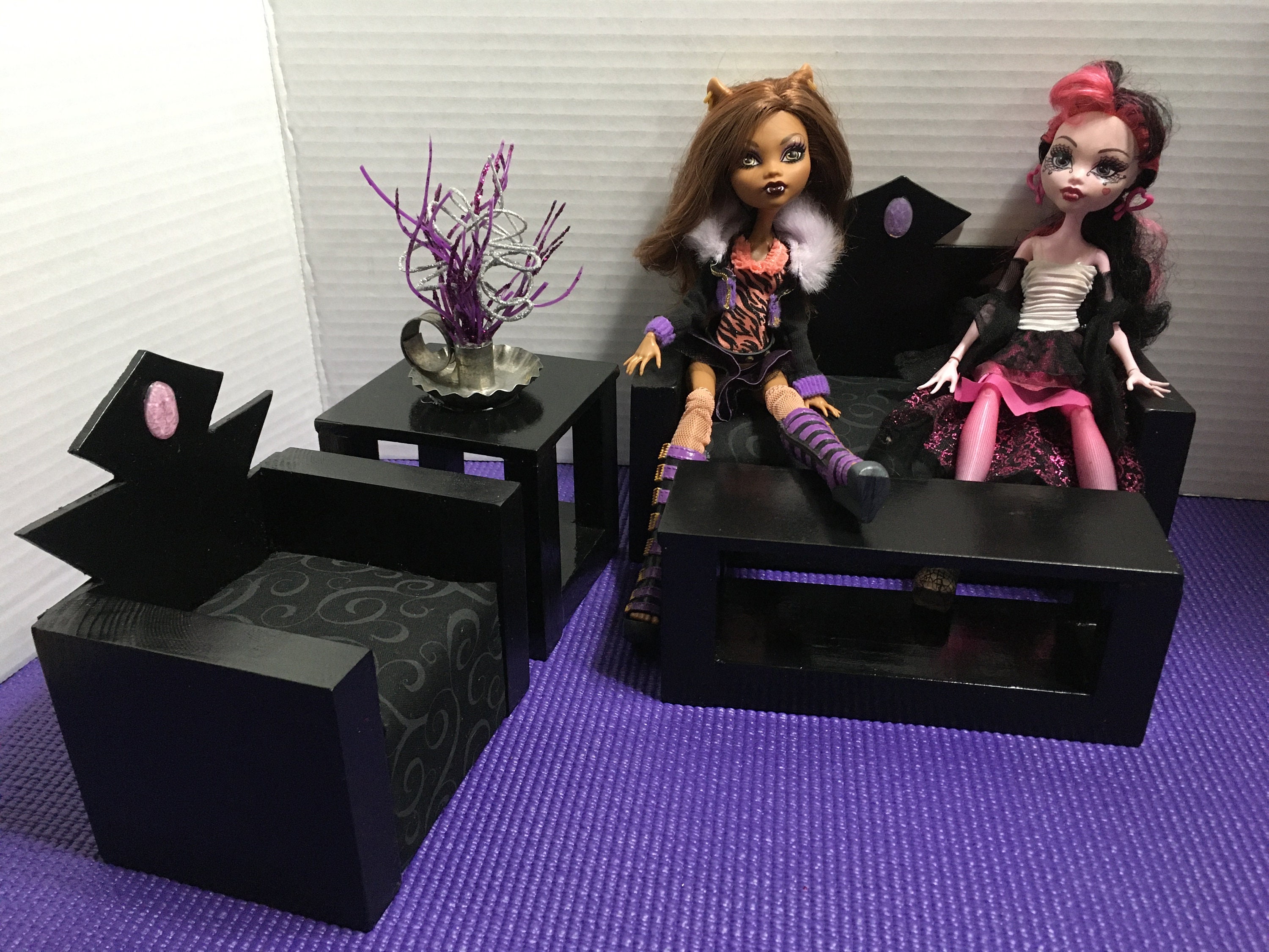 Full Set 1/6 Scale Furniture for Monster High or Any 10 to 12 Inch ...