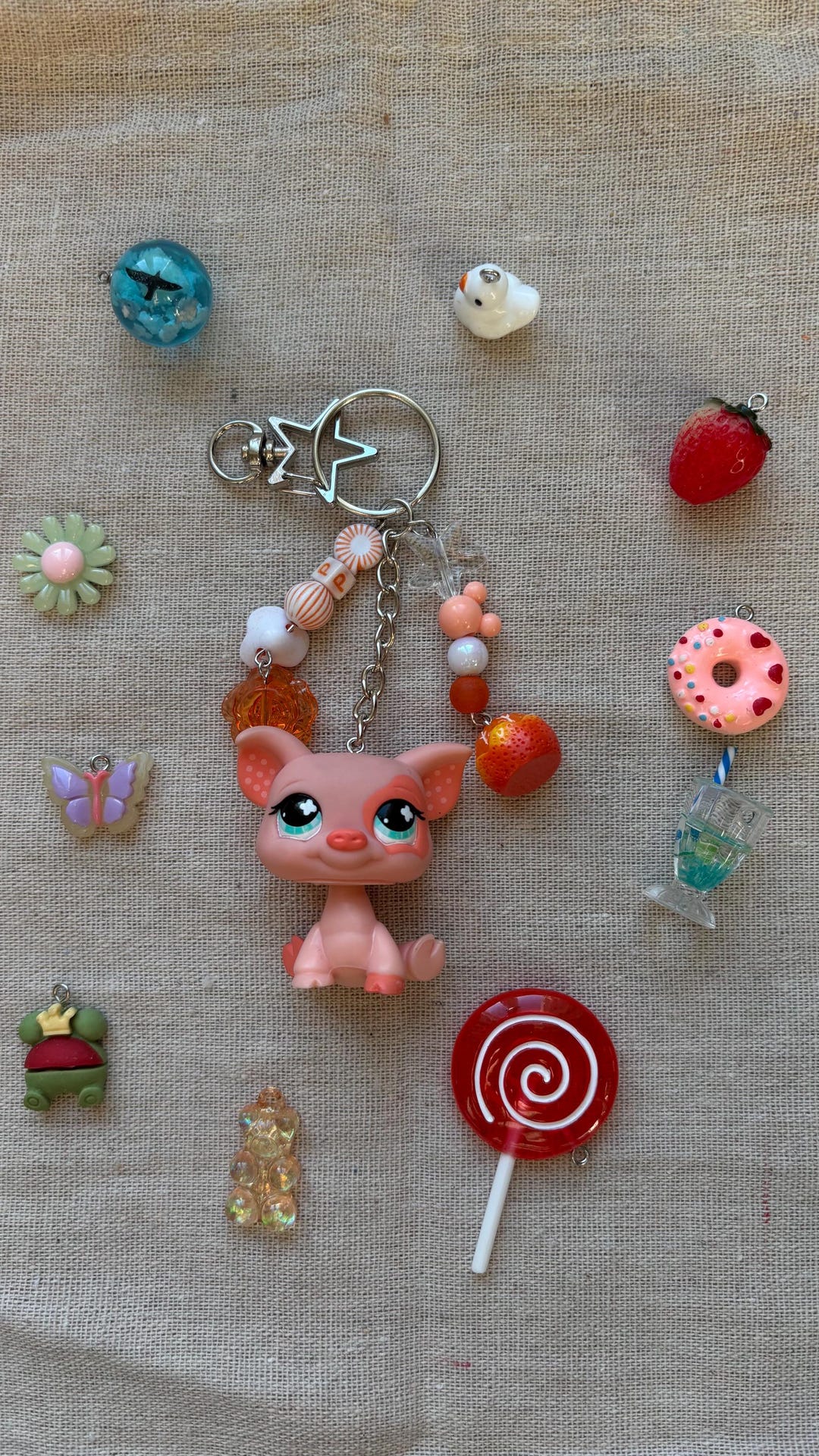 LPS, Littlest Pet Shop Dog Keychain, Bag Charm, Littlest Pet Shop ...