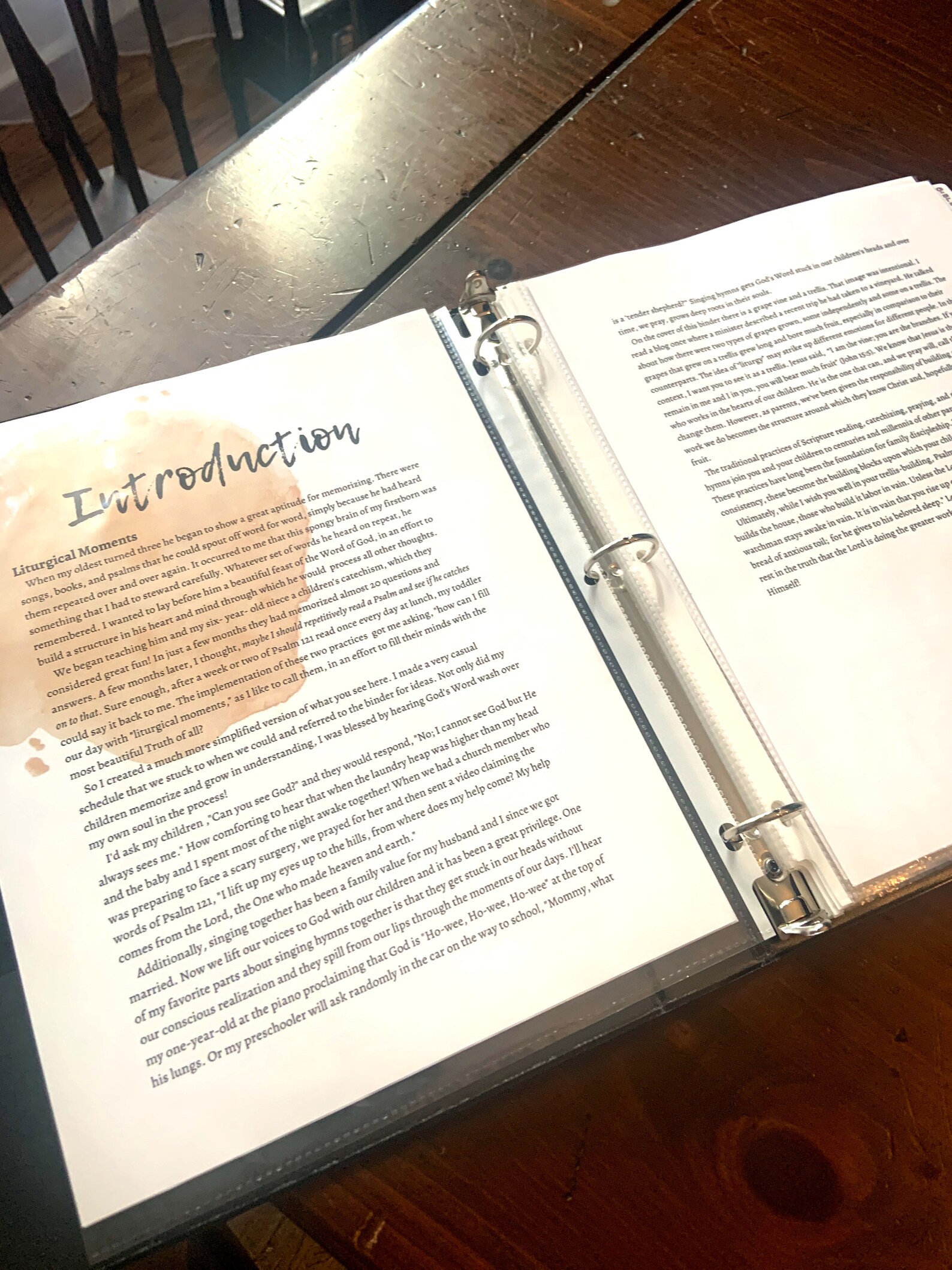 Family Worship Binder: Liturgical Moments for Your Days - Etsy