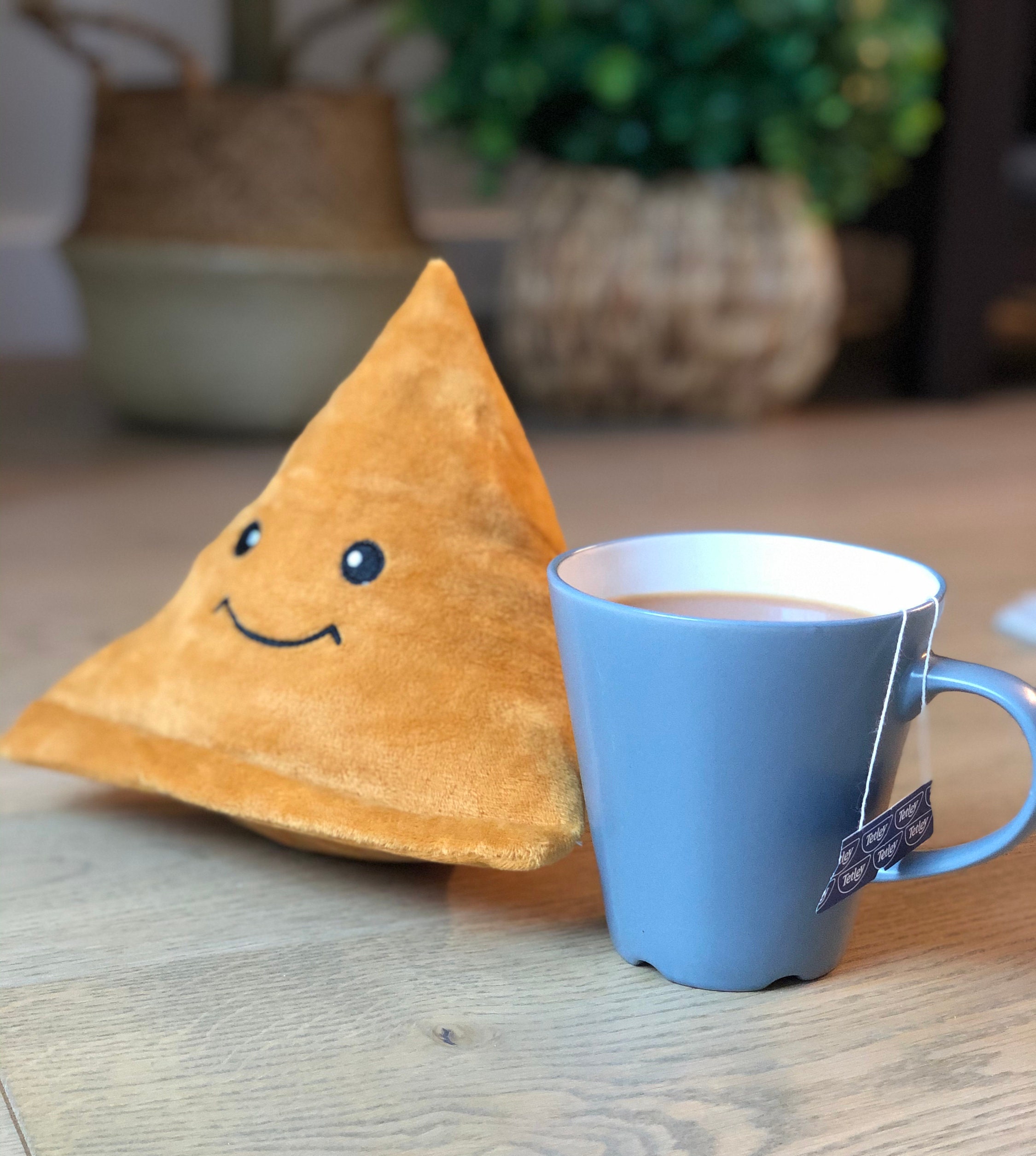 Samosa Plush Chew Toy for Pets - Etsy UK