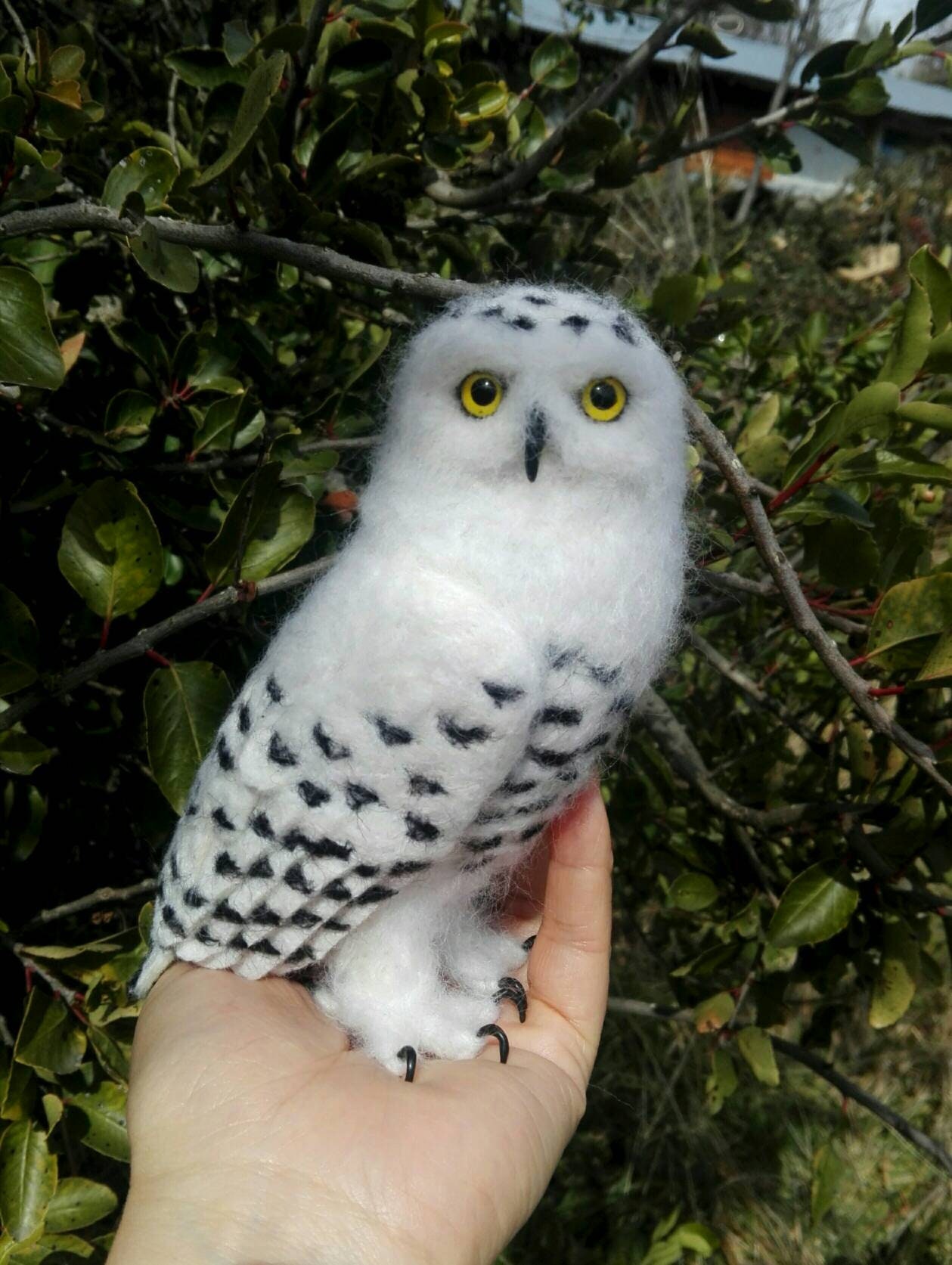 Needle Felted Owl Needle Felted Owl Decor Owl Ornaments - Etsy