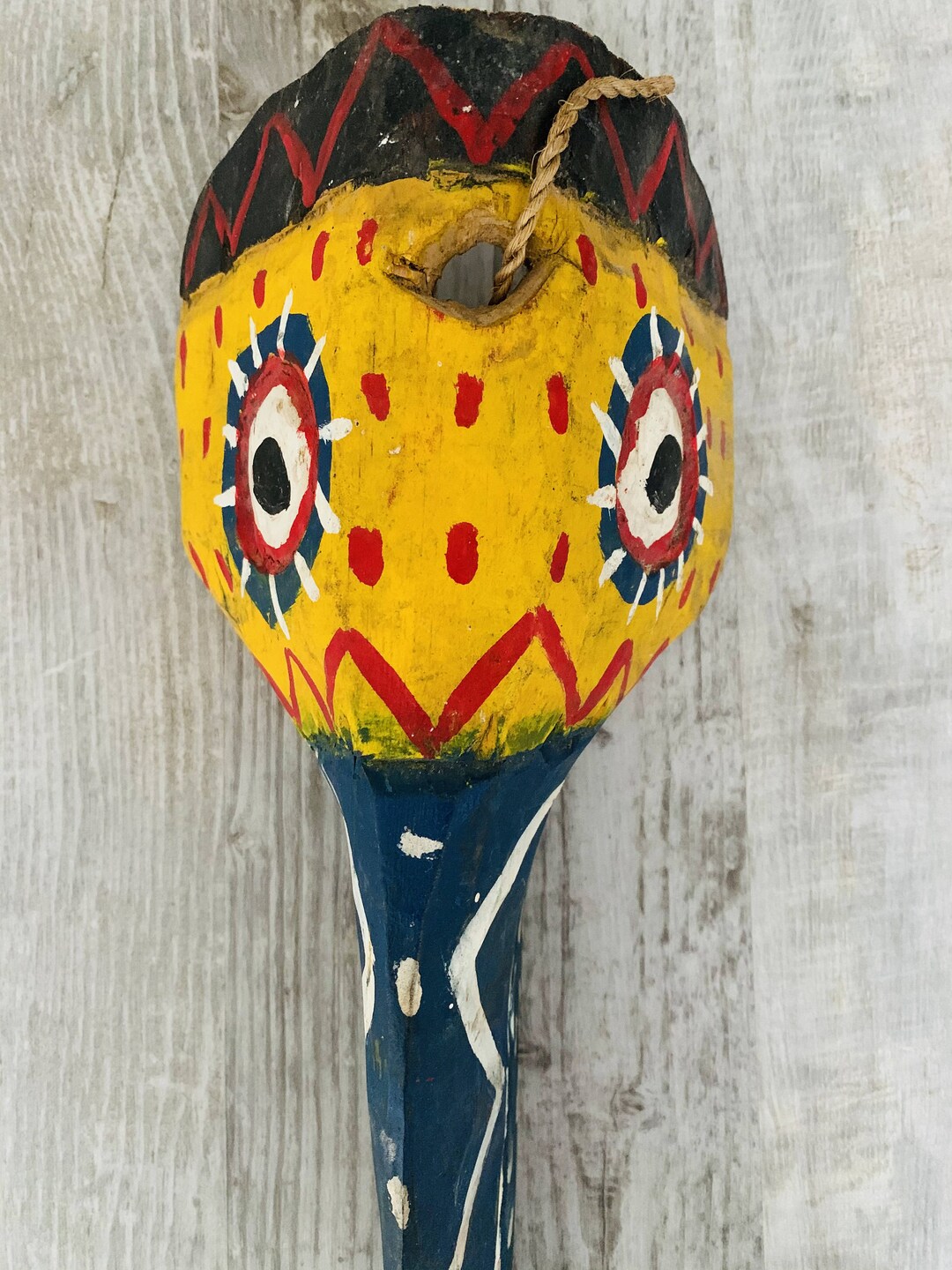 Ojo Toucan Wooden Mask / Guatemalan / Vintage / Mayan Art / - Etsy
