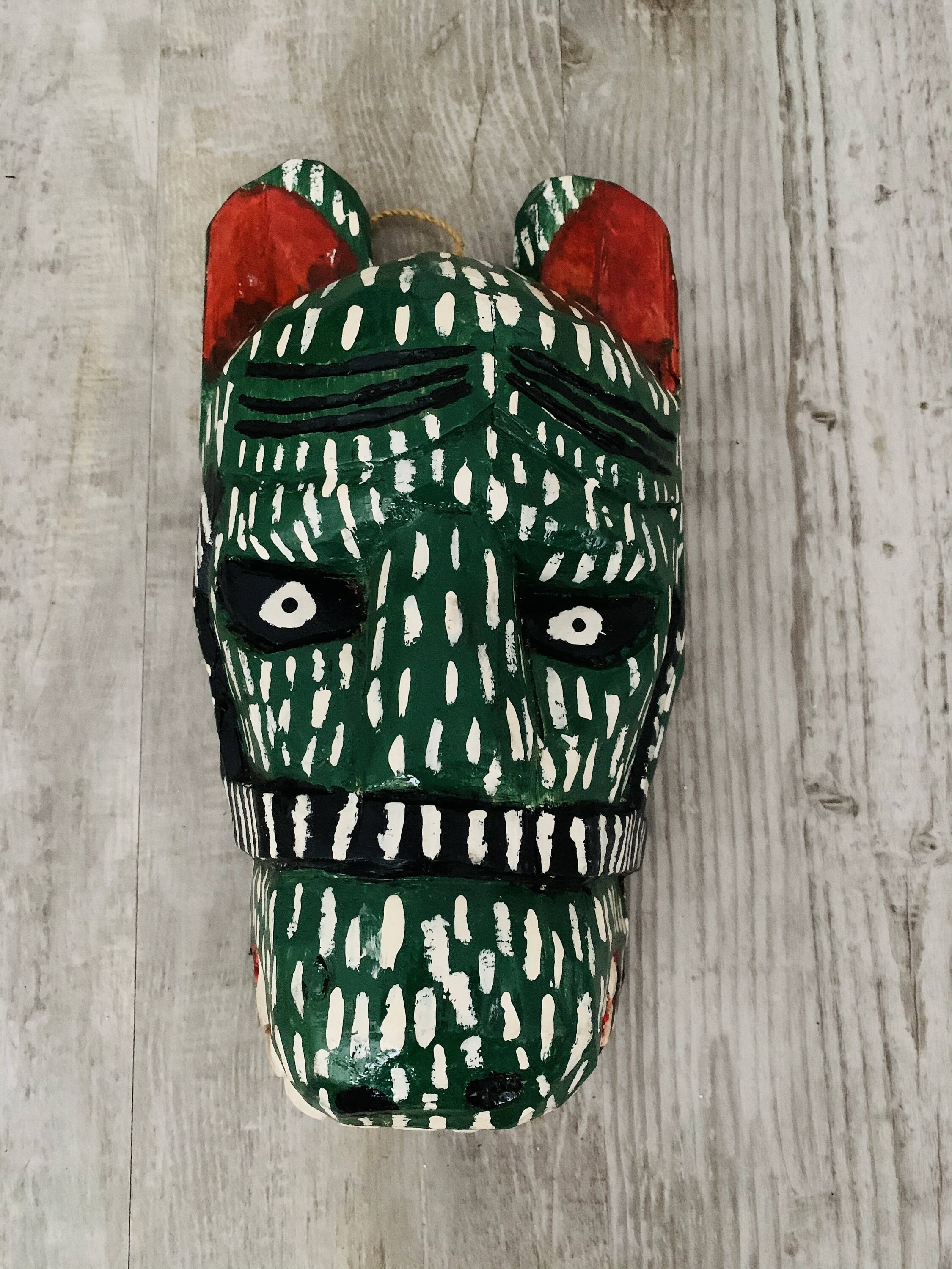Home Décor Guapo Ram Wooden Mask Guatemalan Vintage Mayan Art Hand ...