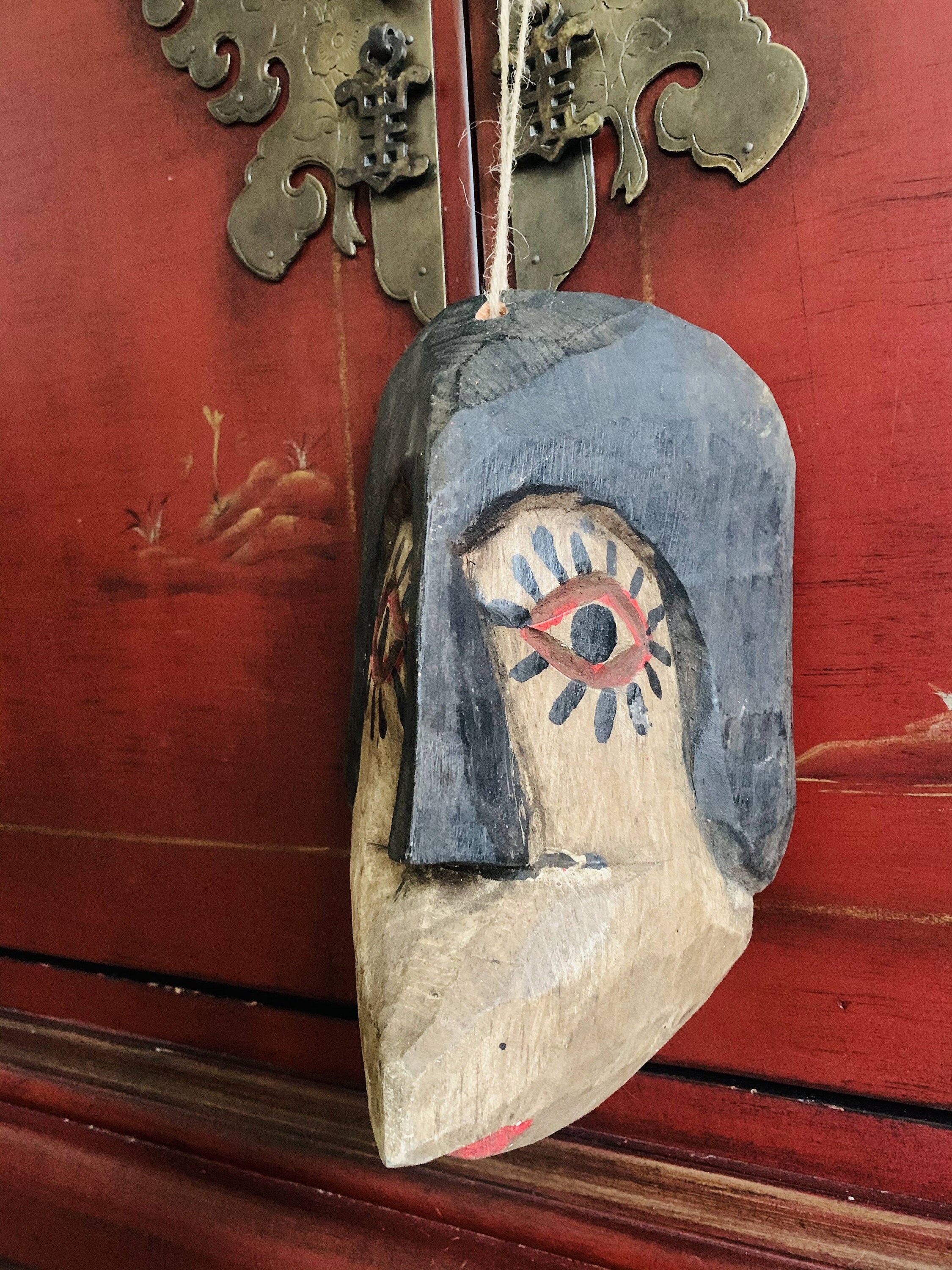 Antique Howler Monkey Wooden Mask / Guatemalan / Vintage / | Etsy