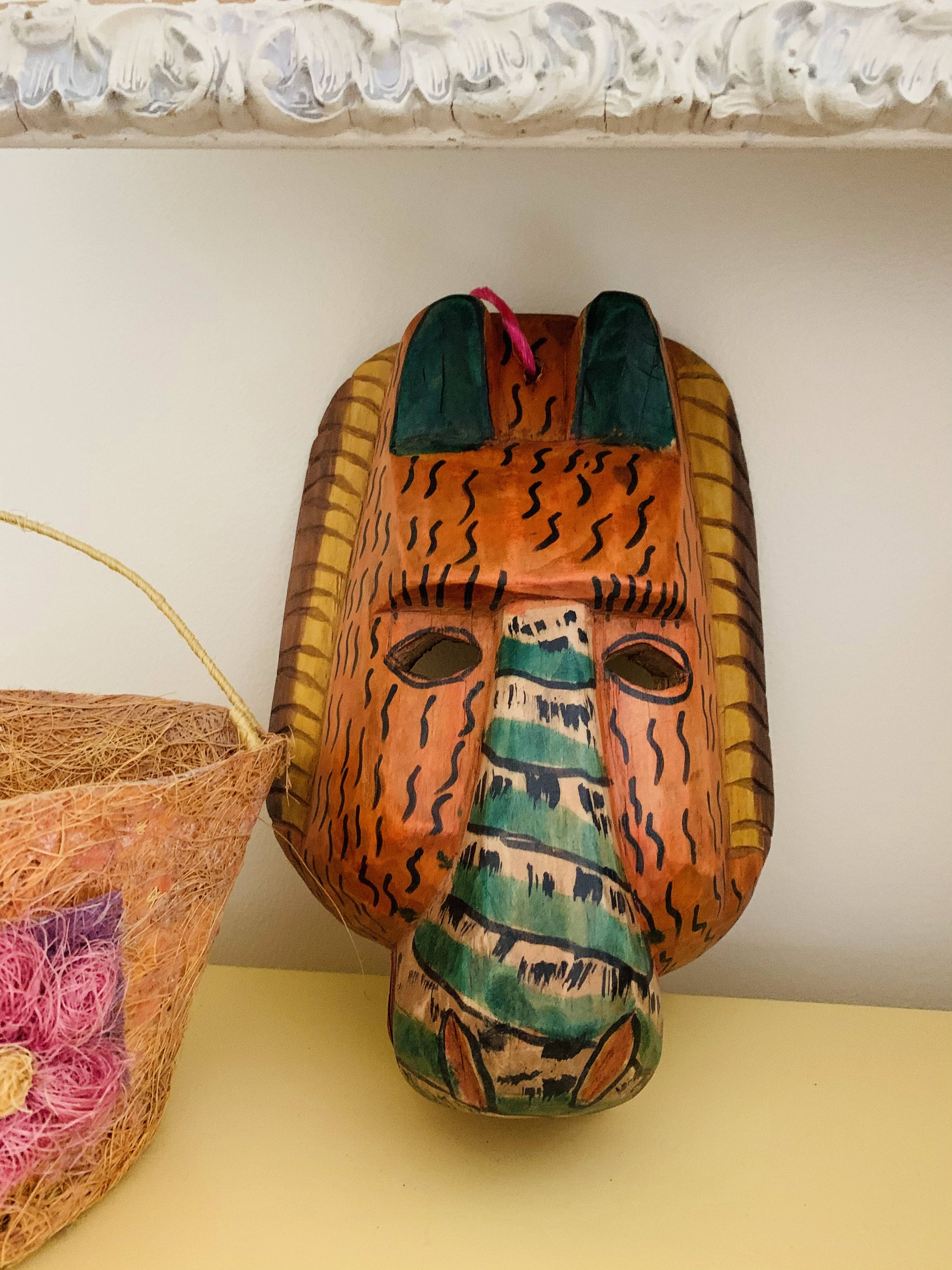 Chill Tiger Mask / Guatemalan / Vintage / Mayan Art / Hand - Etsy UK