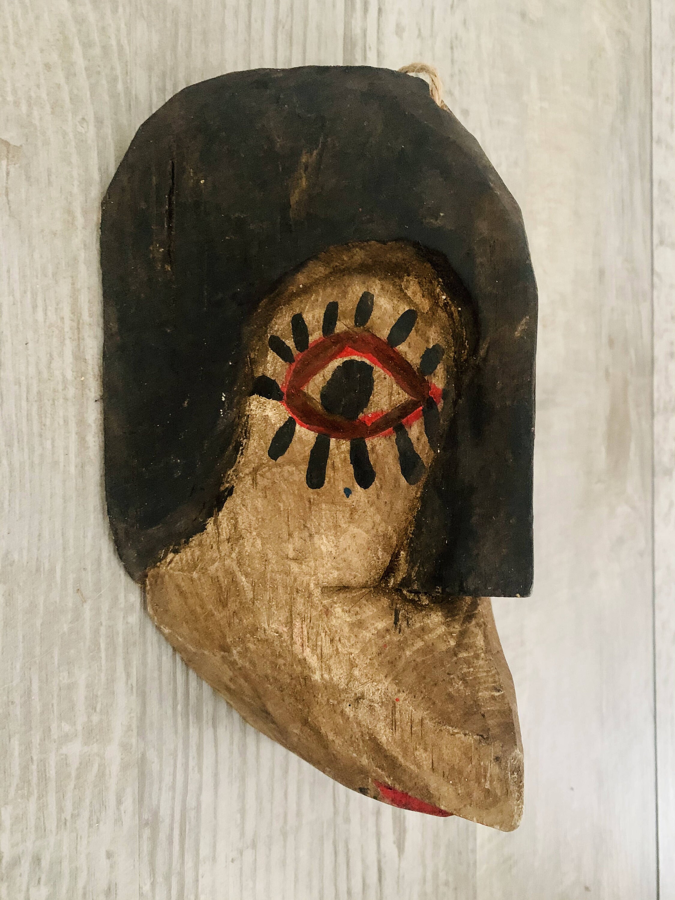 Antique Howler Monkey Wooden Mask / Guatemalan / Vintage / | Etsy