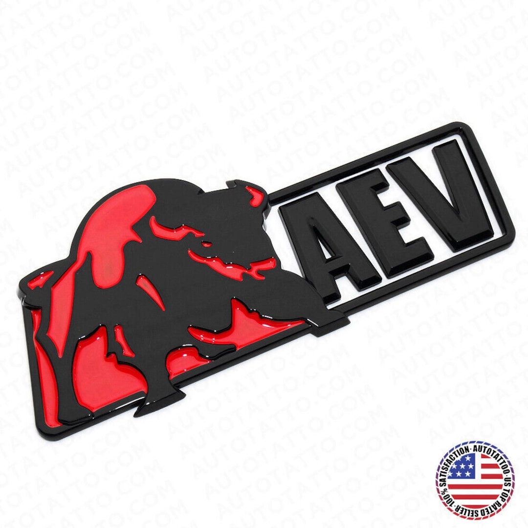 Chevrolet Colorado AEV Bison Tailgate Nameplate Logo Decal Emblem ZR2 ...
