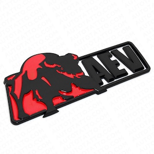 Chevrolet Colorado AEV Bison Tailgate Nameplate Logo Decal Emblem ZR2 ...
