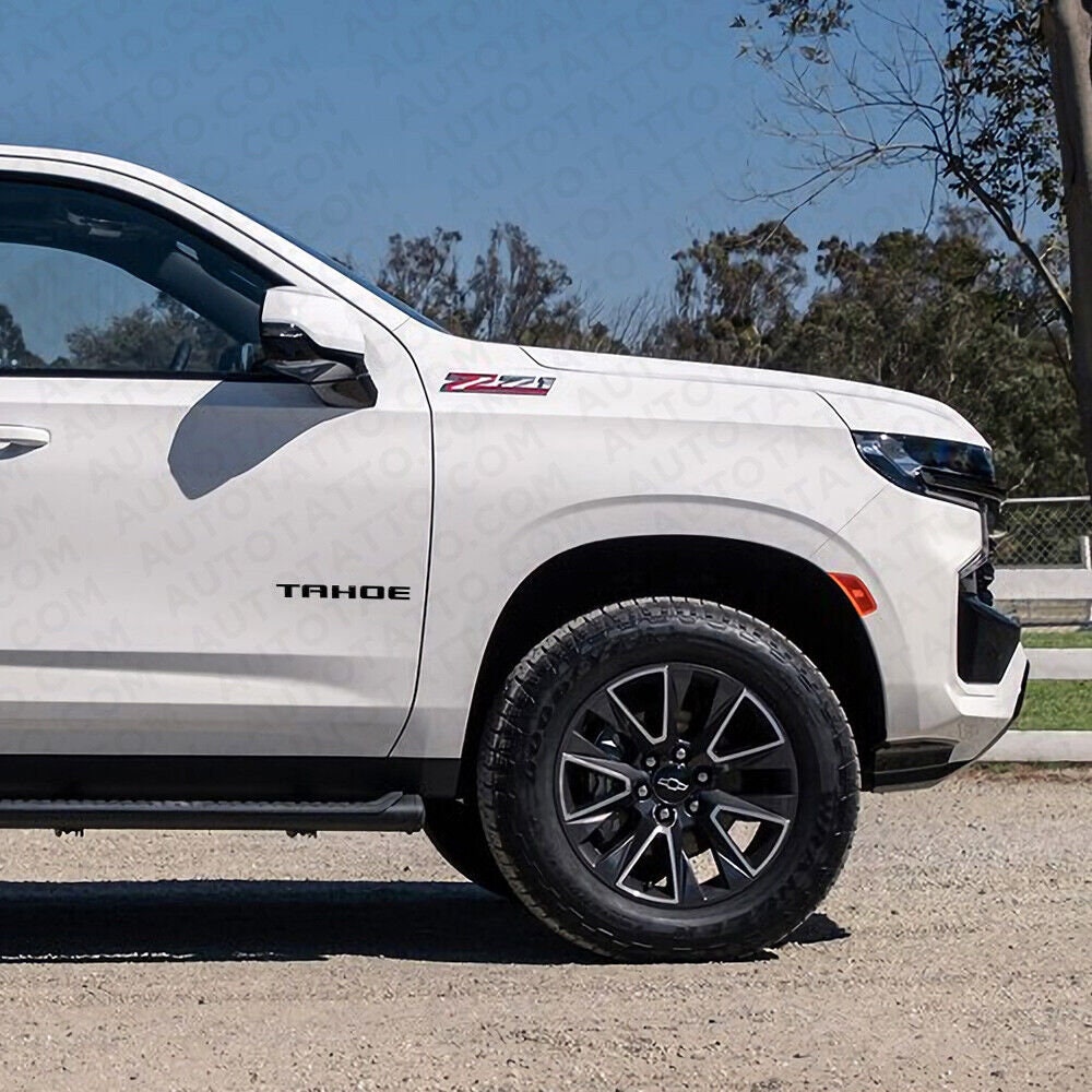 2021 Chevy Tahoe OEM Chrome Nameplate Emblem Kit Set RST - Etsy
