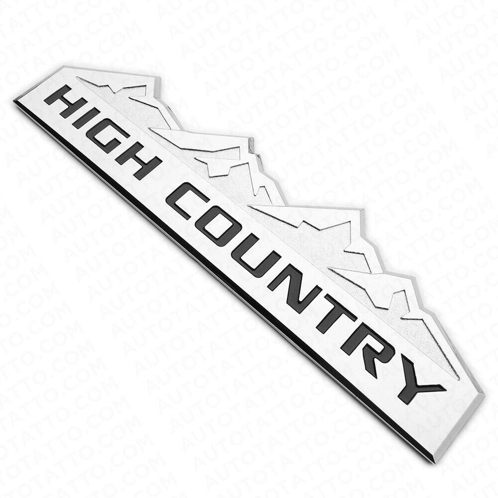 14-19 Chevy High Country Front Door or Tailgate Letter Logo Emblem ...