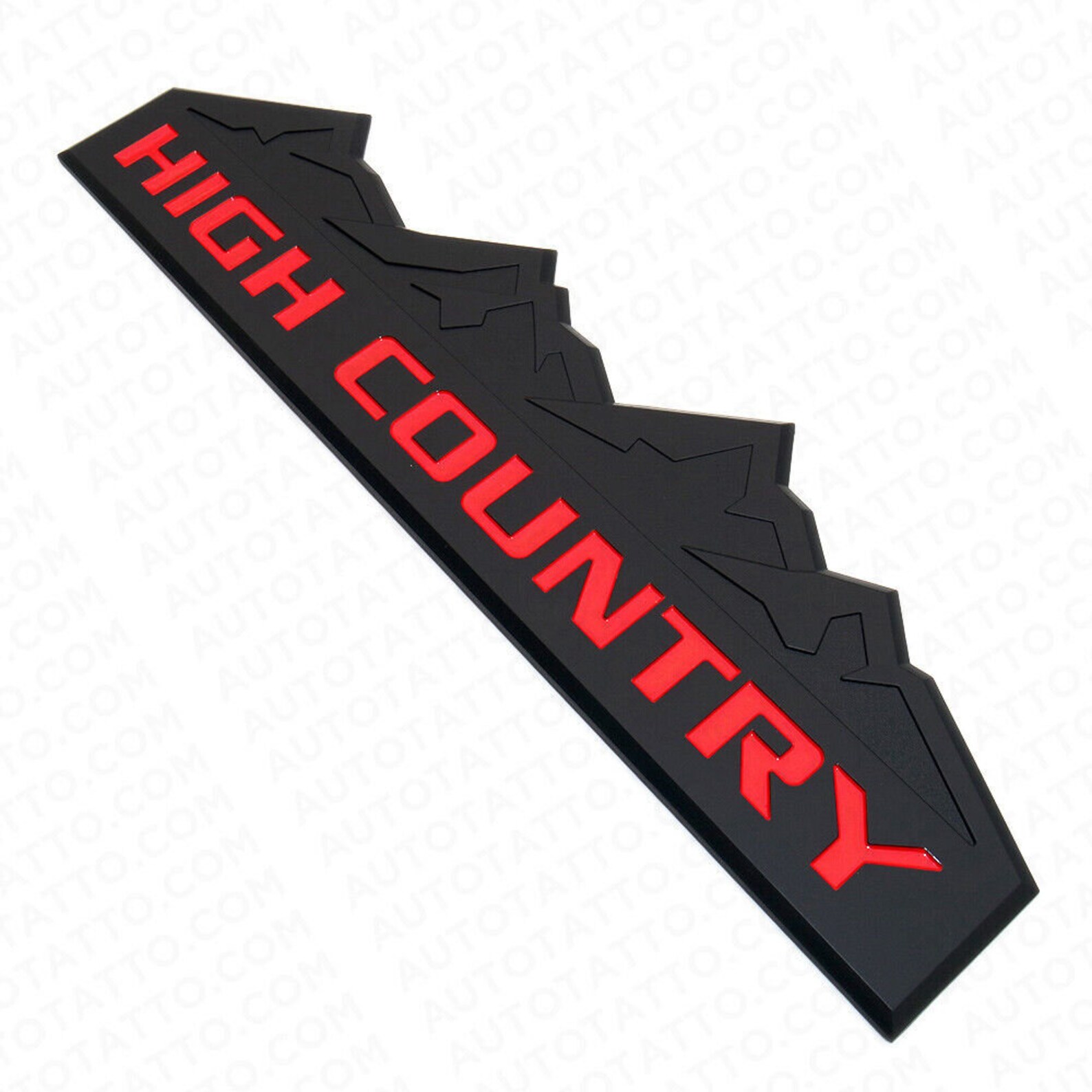 14-19 Chevy High Country Front Door Tailgate Letter Logo Emblem Badge ...