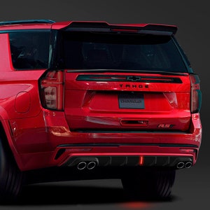 2021+ Chevy Tahoe Liftgate Nameplate Badge Letter Logo Emblem RST Matte ...