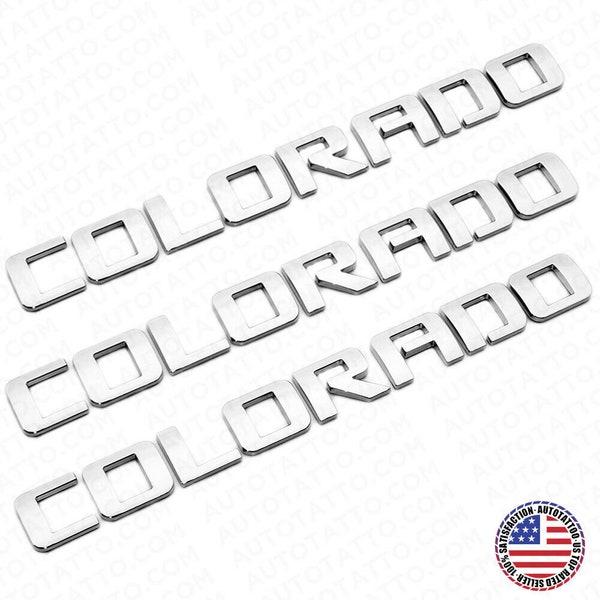 Chevy Colorado Tailgate Emblem - Etsy