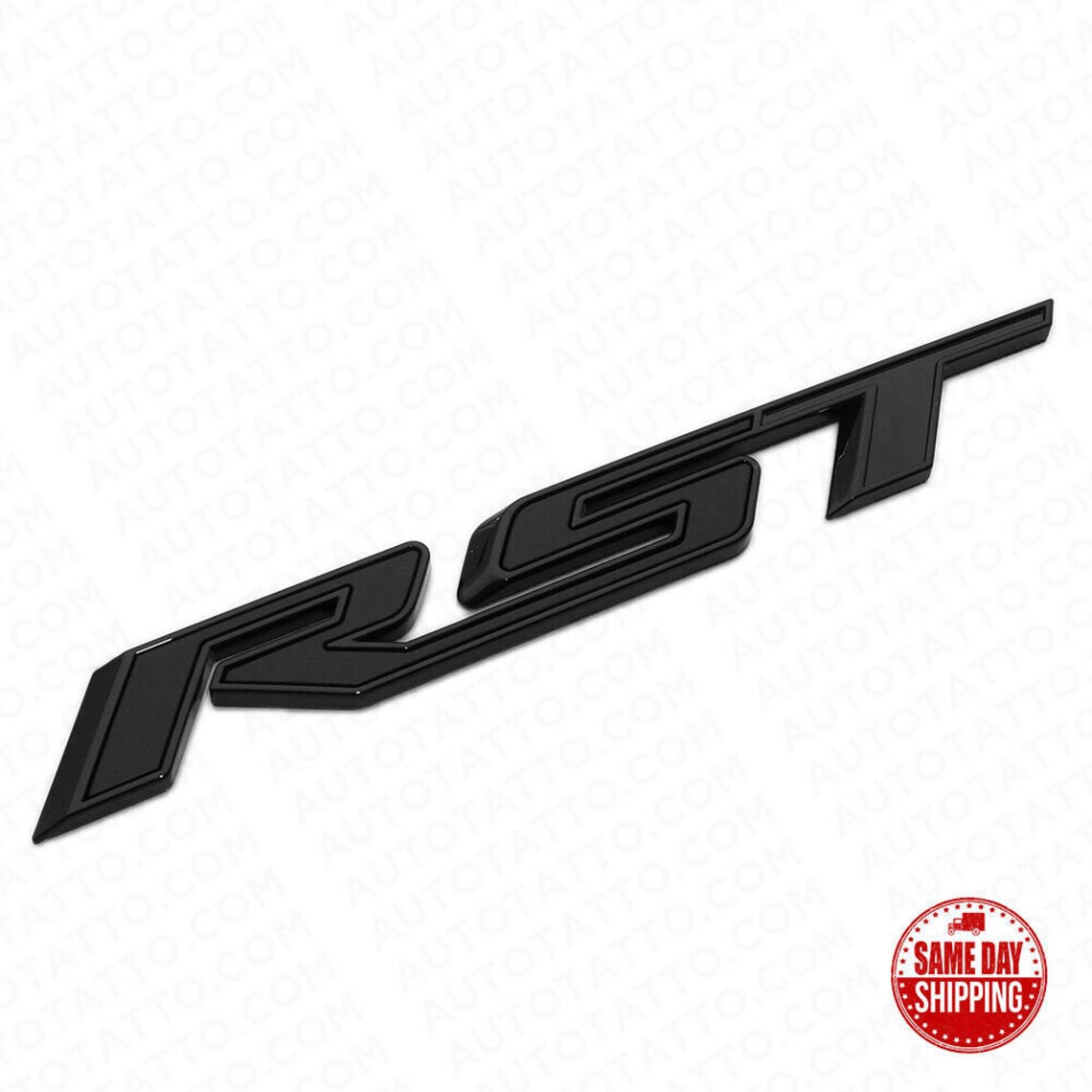 19-22 OEM Chevy Silverado Tahoe Tailgate RST Letter Logo Emblem Badge ...