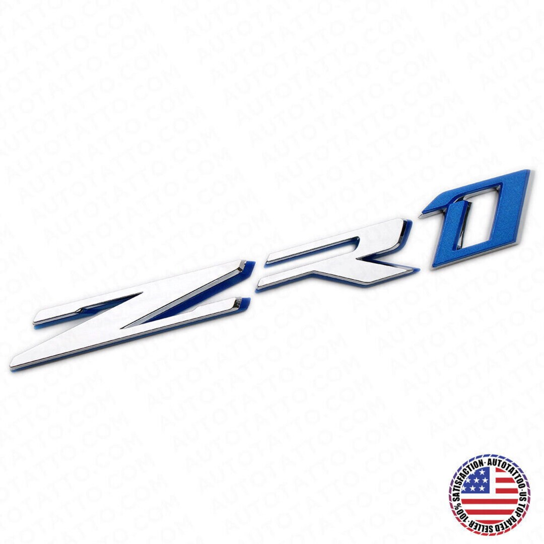 For Chevy Corvette ZR1 Hood Rear Bumper Nameplate Logo Sport Emblem ...