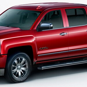 14-19 Chevy High Country Front Door Tailgate Letter Logo Emblem Badge ...