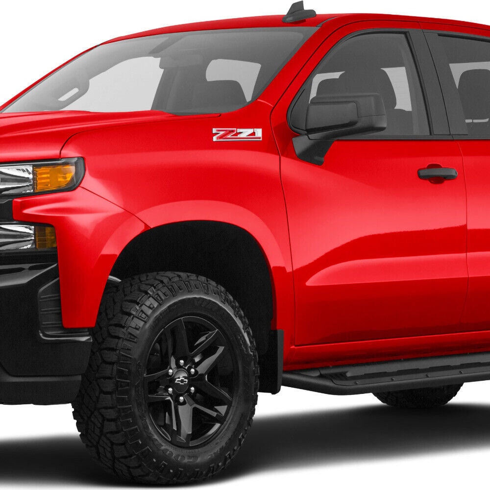 Chevy 19-21 Silverado Z71 off Road Fender Letter Logo Emblem Badge ...