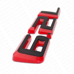 Chevy Silverado 6.2L Redline Hood Letter Logo Emblem Badge Z71 Blalck ...