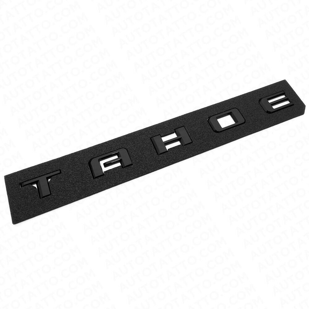 2021 Chevy Tahoe Gloss Black Liftgate Vehicle Nameplate - Etsy