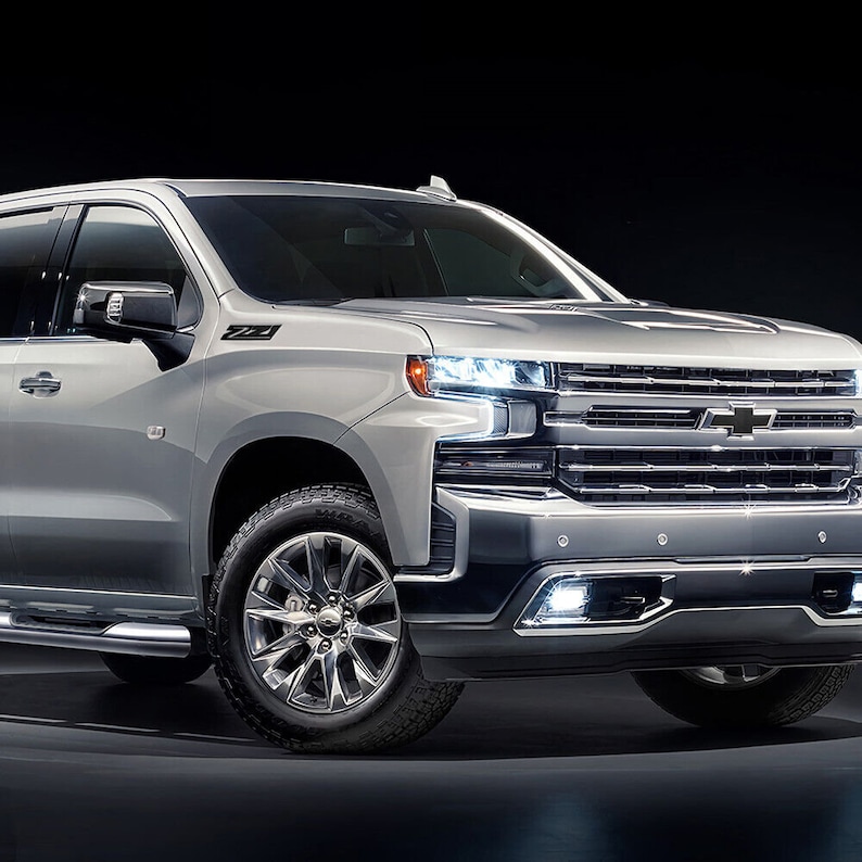 Chevy 19-21 Silverado Z71 off Road Fender Letter Logo Emblem Badge ...