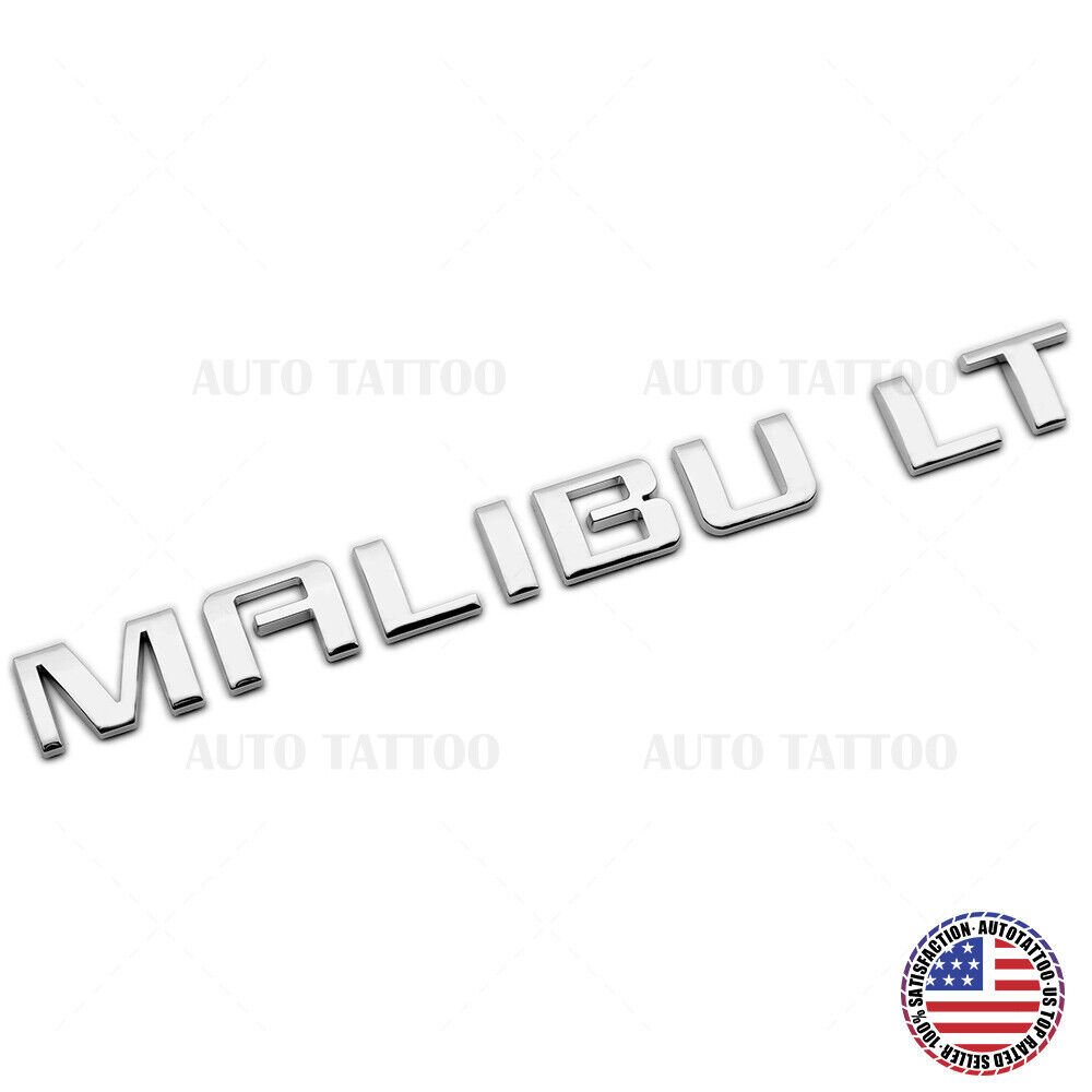 Chevy Malibu LT Trunk Door Letter Emblem Logo Badge Nameplate OEM ...