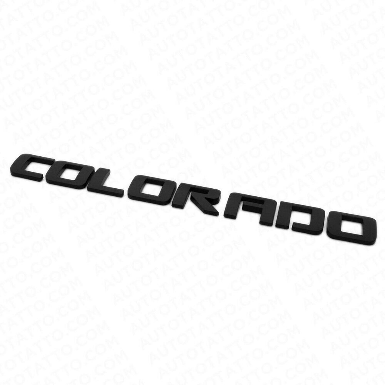 2x for Chevy Colorado Fender / Tailgate Badge Logo Emblem Truck OEM ...