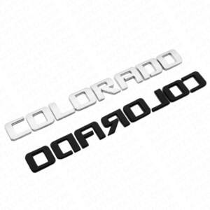 For Chevy Colorado Fender / Tailgate Badge Logo Emblem Truck OEM Chrome ...