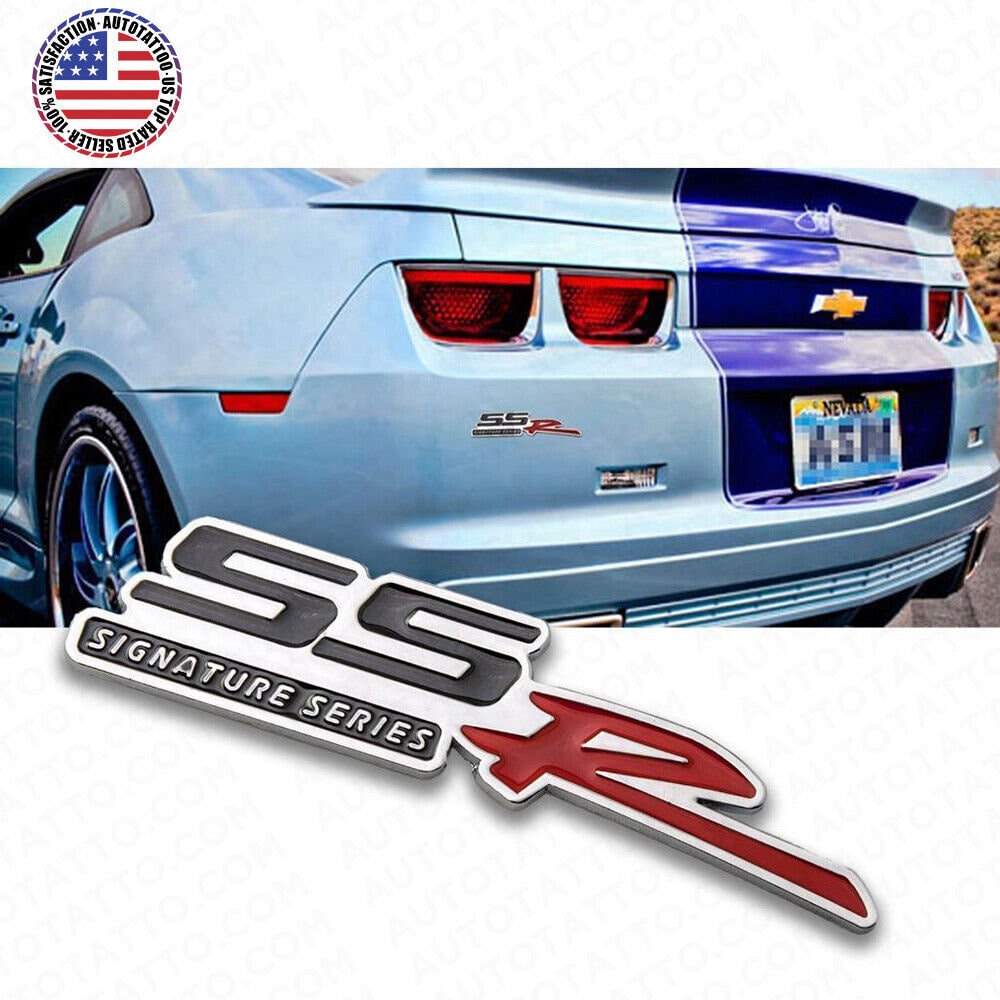 Chevy SSR Signature Series Body Metal Nameplate Emblem Car Badge Racing ...
