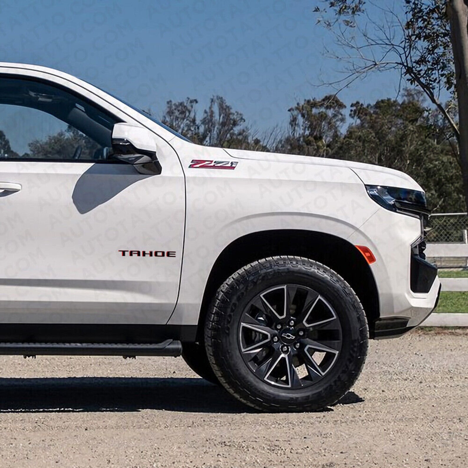 2021 Chevy Tahoe Redline Front Side Door Vehicle Nameplate Emblem ...