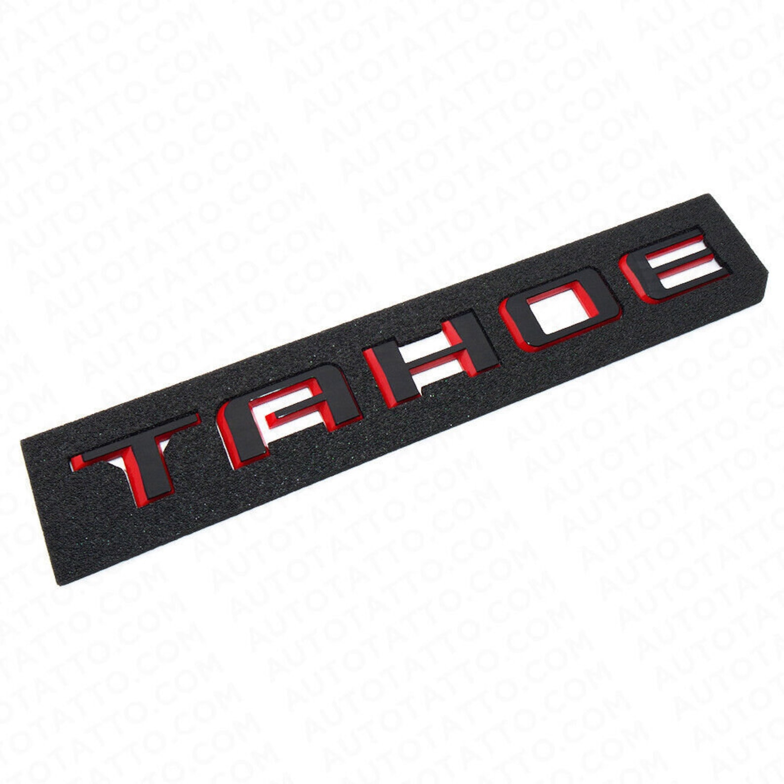 2021+ Chevy Tahoe Redline Front Side Door Vehicle Nameplate Emblem ...