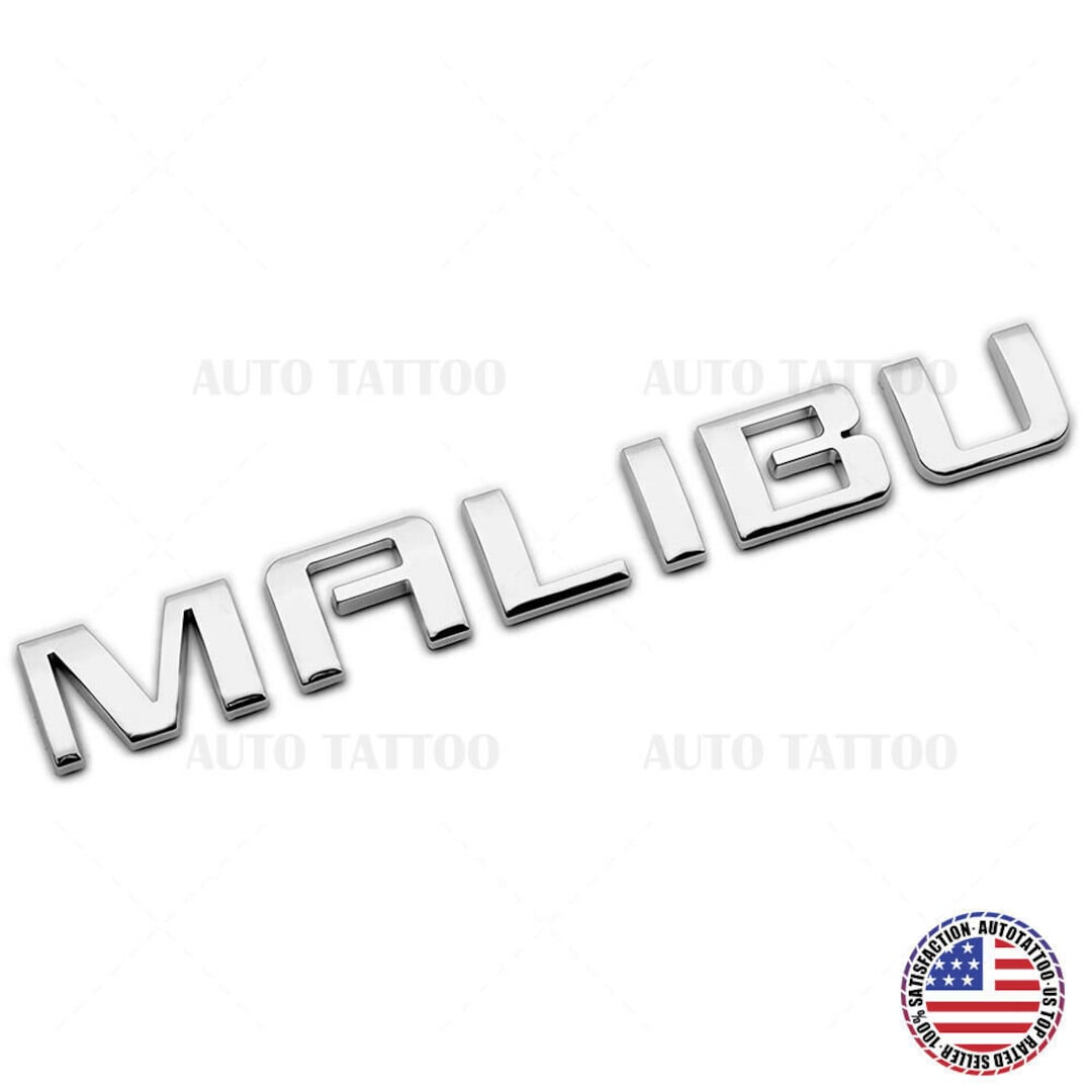 Chevy Malibu Trunk Lid Door Letter Emblem Logo Badge Nameplate OEM ...
