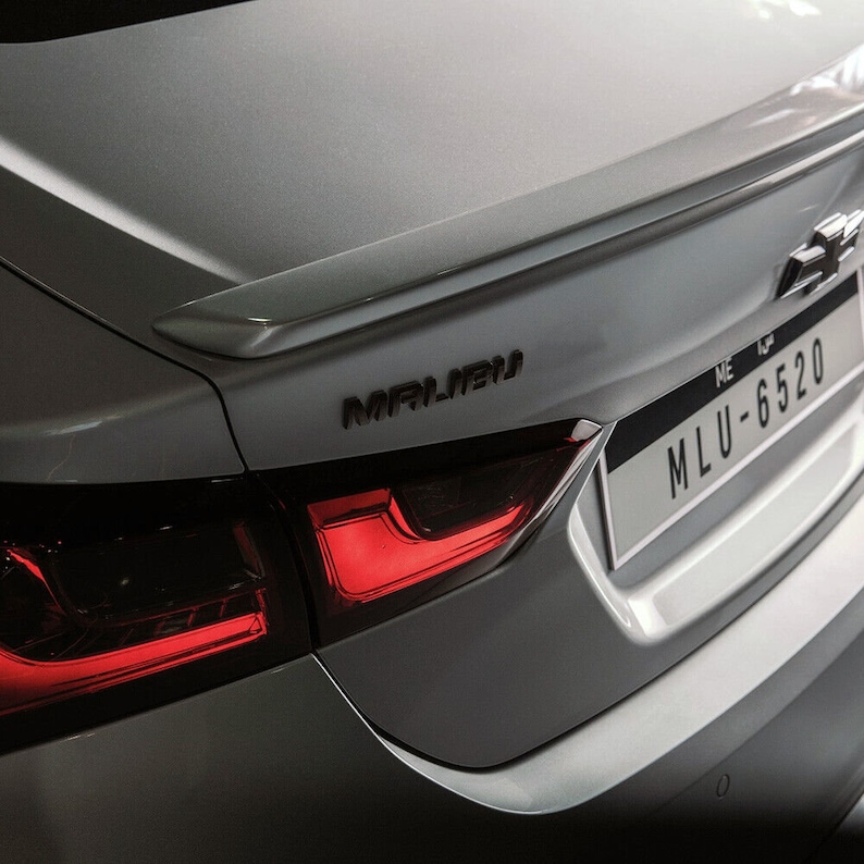 Chevy Malibu LT Trunk Door Letter Emblem Logo Badge Nameplate Gloss ...