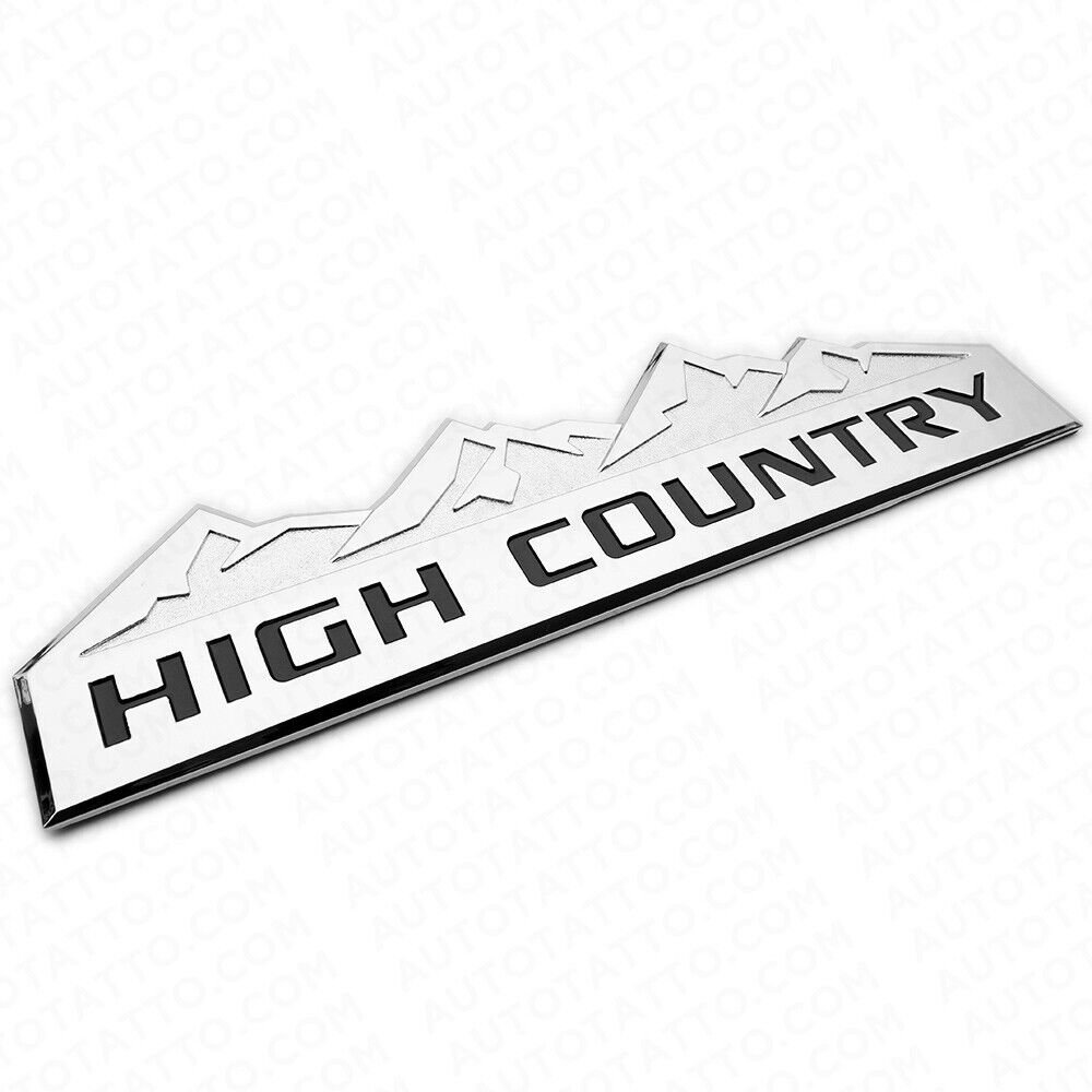14-19 Chevy High Country Front Door or Tailgate Letter Logo Emblem ...