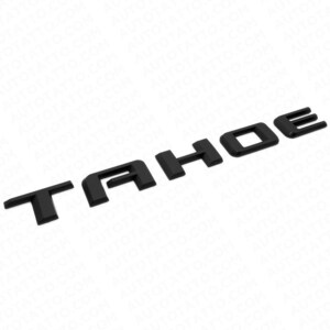 2021+ Chevy Tahoe Matte Black Front Side Door Vehicle Nameplate Emblem ...