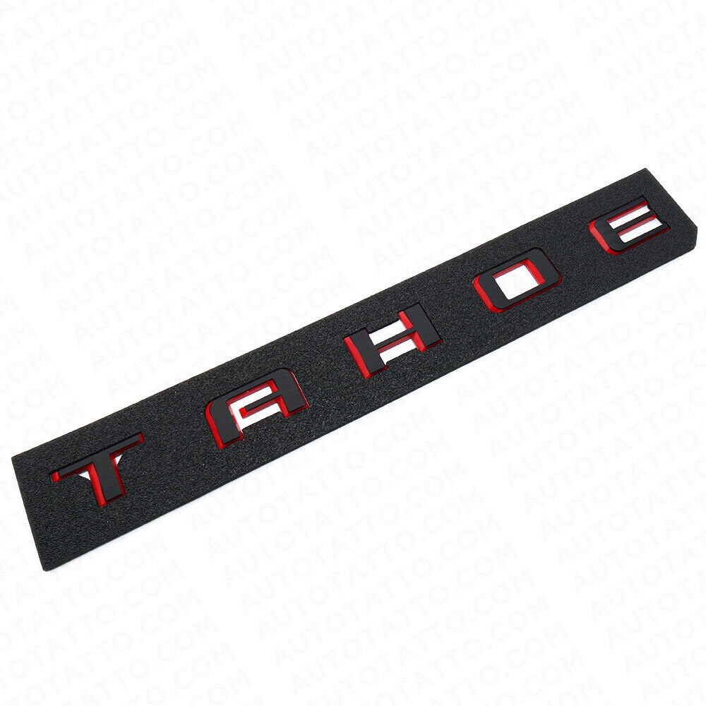 2021 Chevy Tahoe Redline Nameplate Emblem Kit Set LT RST - Etsy