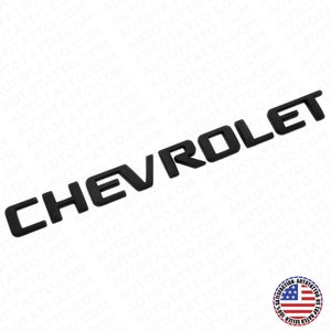 For Chevy Chevrolet Rear Lifgate Letter Badge Nameplate Logo Emblem ...