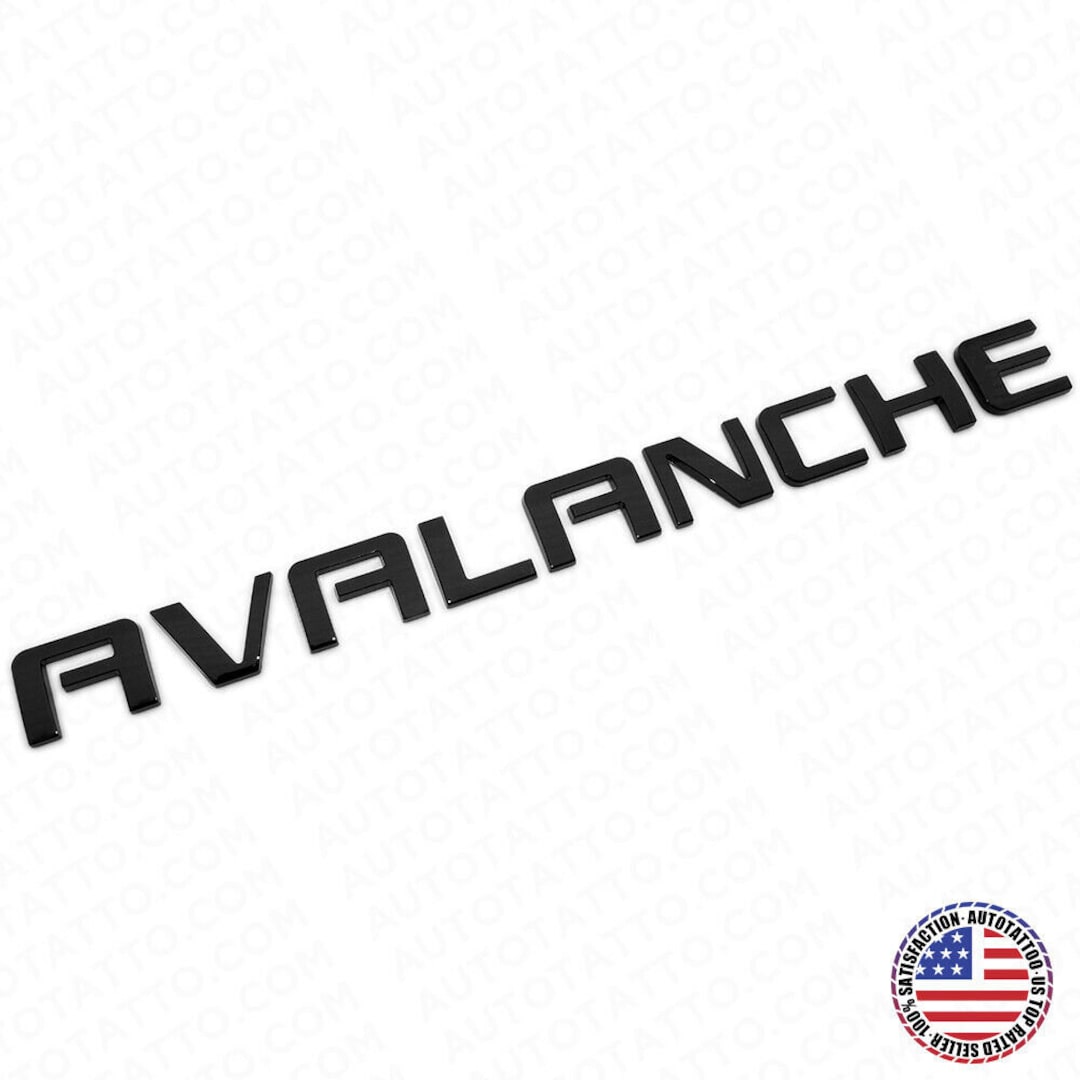 For Chevy Avalanche Door / Tailgate Badge 3D Logo Emblem Truck OEM ...