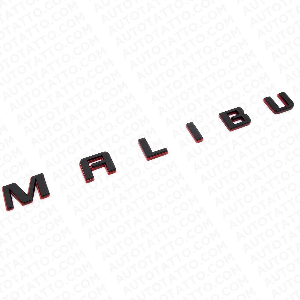 16-23 Chevy Malibu Side Door Letter Emblem Logo Badge Nameplate Redline ...