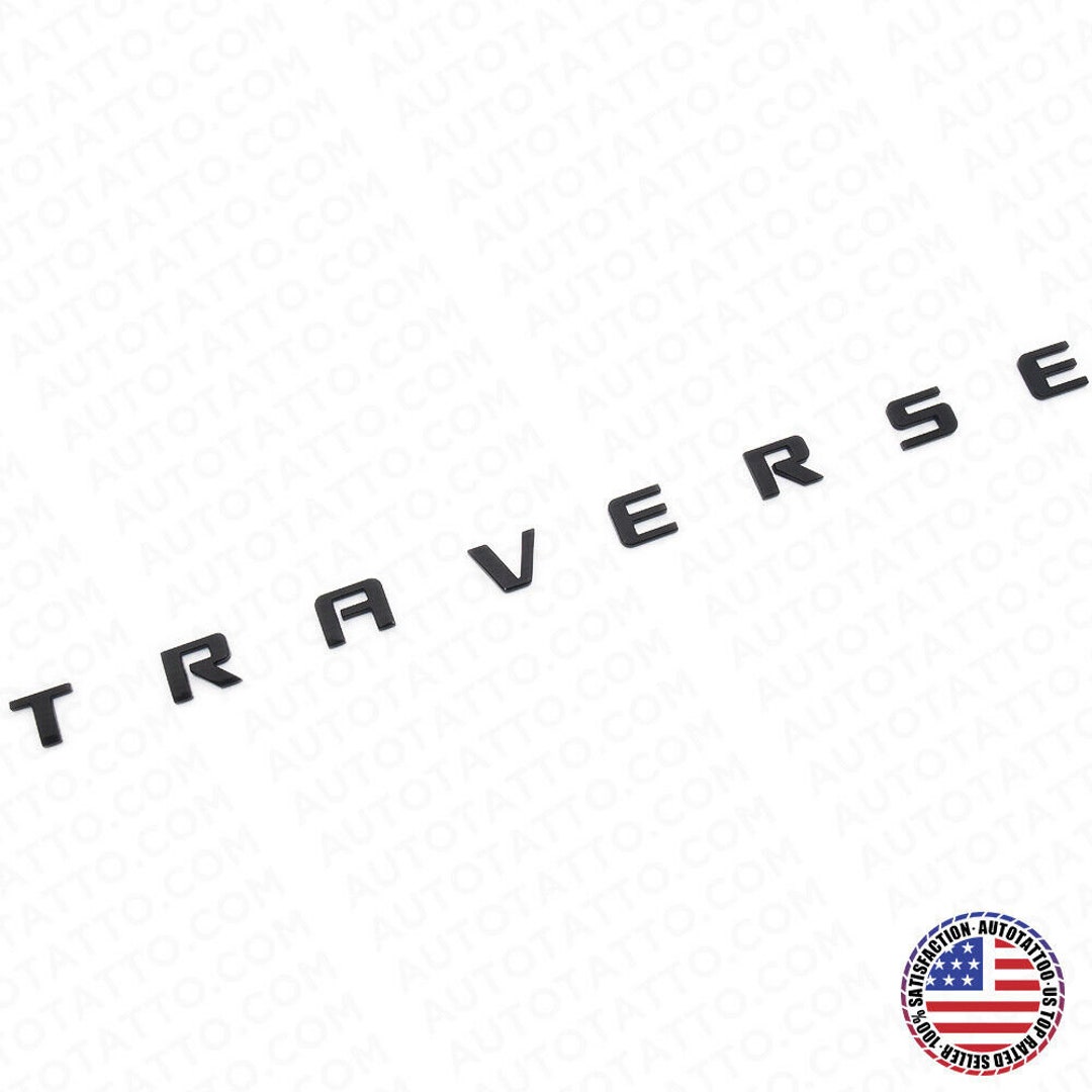 Chevy Traverse Front Door Left or Right Badge Nameplate Logo Emblem ...