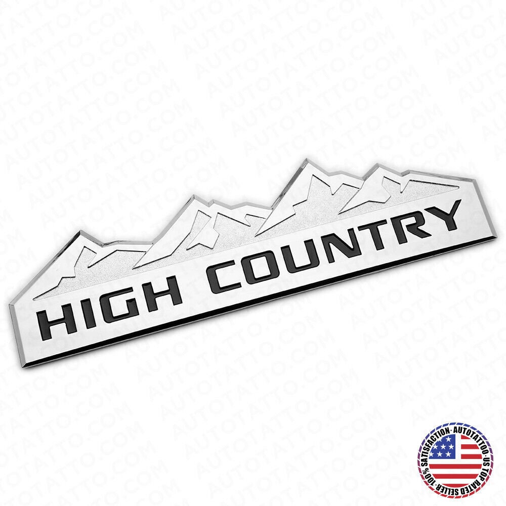 14-19 Chevy High Country Front Door or Tailgate Letter Logo Emblem ...