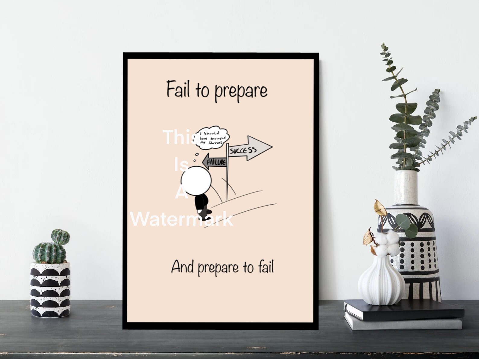 Inspirational Mindset Digital Poster, Digital Download, Educational ...