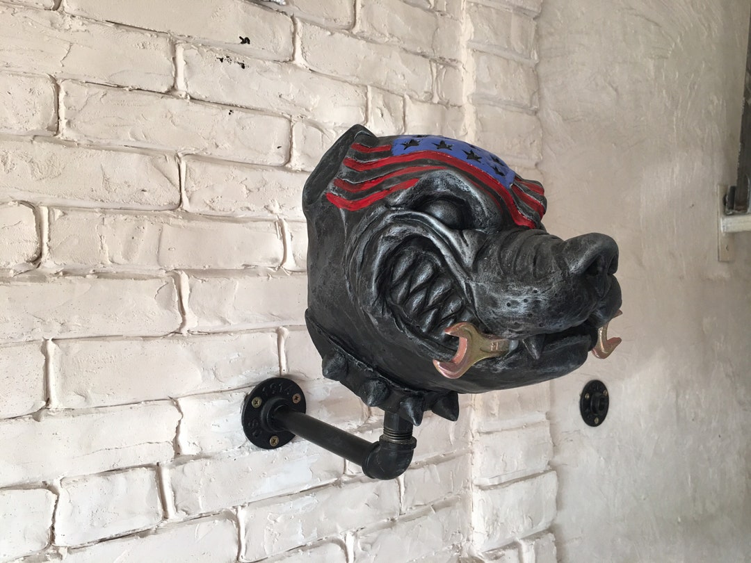 Helmet Organizer, Pit Bull Motorcycle Helmet Stand, Hat Hangar, Helmet ...