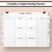 Minimal Weekly Planner Printable Weekly Planner Digital - Etsy