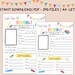 First and Last Day of School Printable, Back to School Questionnaire ...